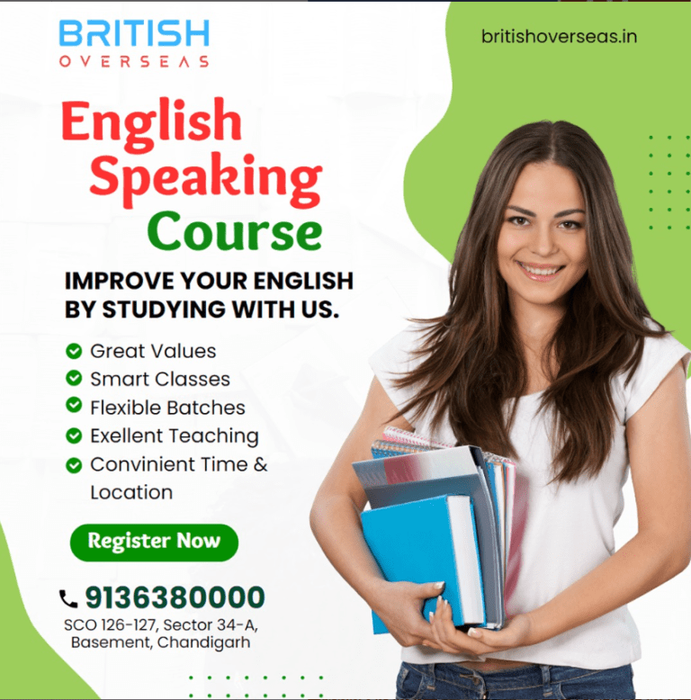 Best Spoken English Classes In Chandigarh With Fees